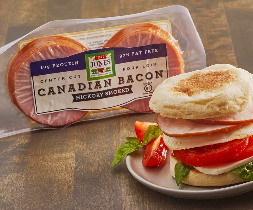 Delicious Jones Dairy Farm Hickory Smoked Canadian Bacon | Smokedbyewe